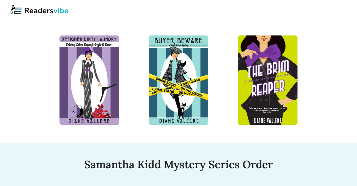 Samantha Kidd Mystery Book Series In Order (15 Books)