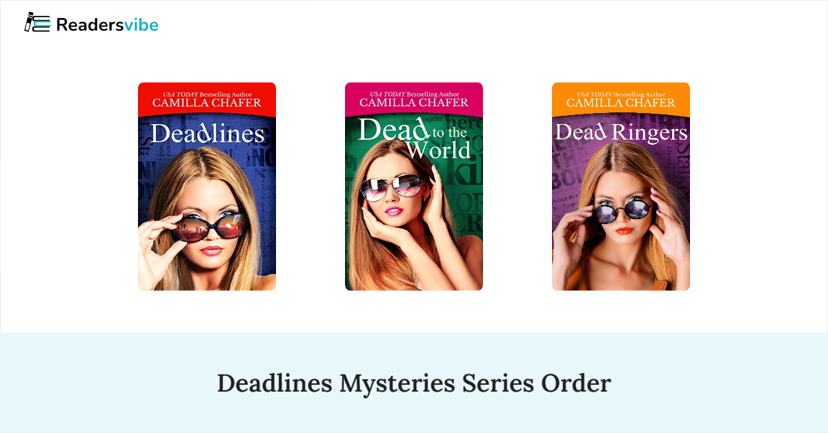 Deadlines Mysteries Book Series In Order (3 Books)