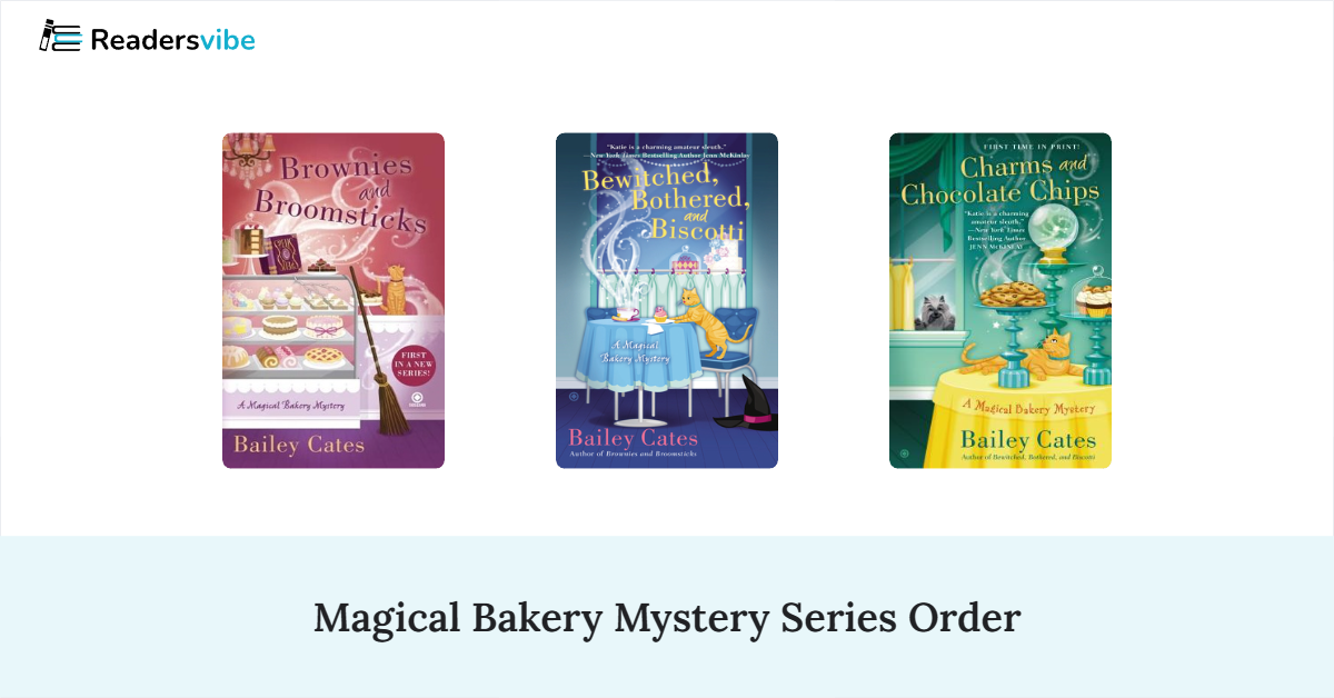 Magical Bakery Mystery Book Series In Order (10 Books)