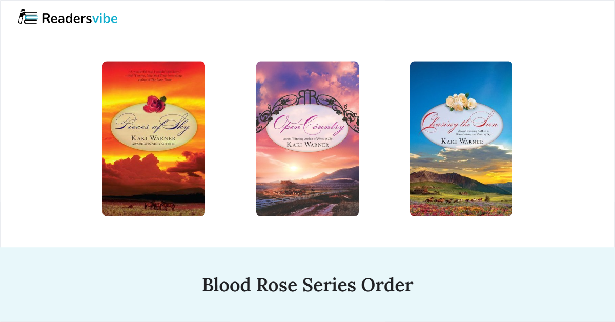 Blood Rose Book Series In Order (3 Books)