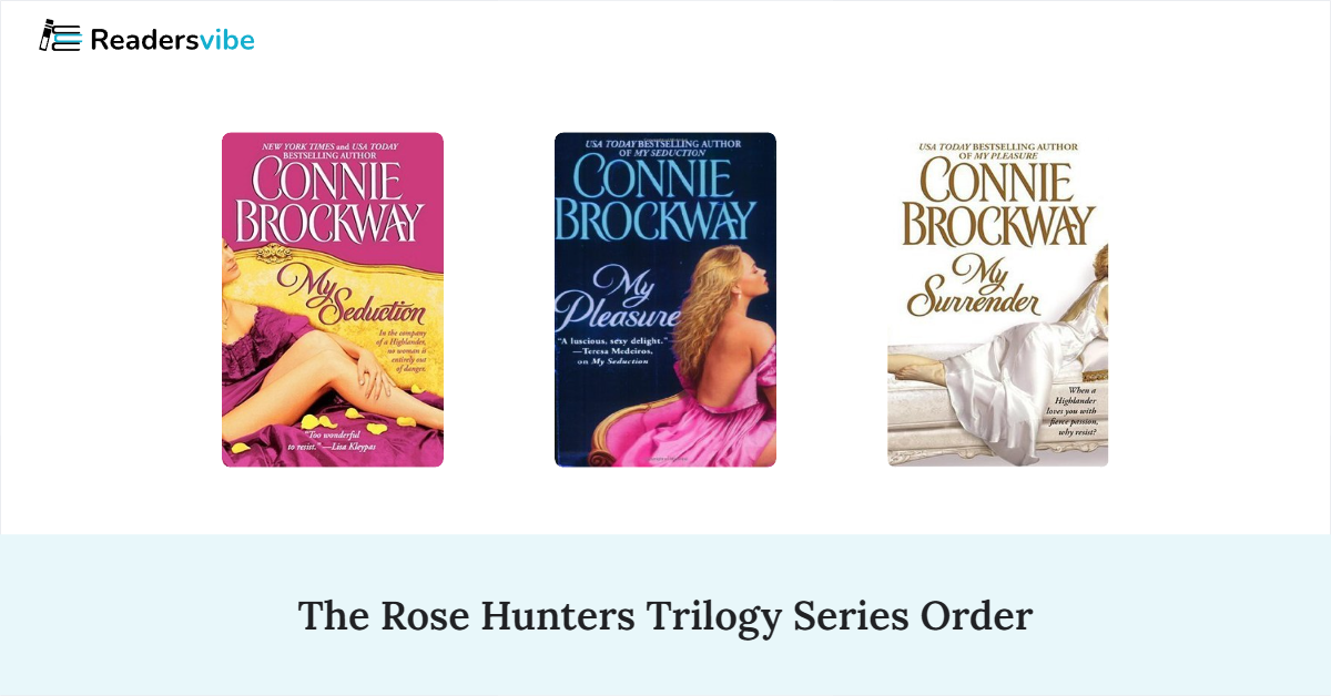 The Rose Hunters Trilogy Book Series In Order (3 Books)