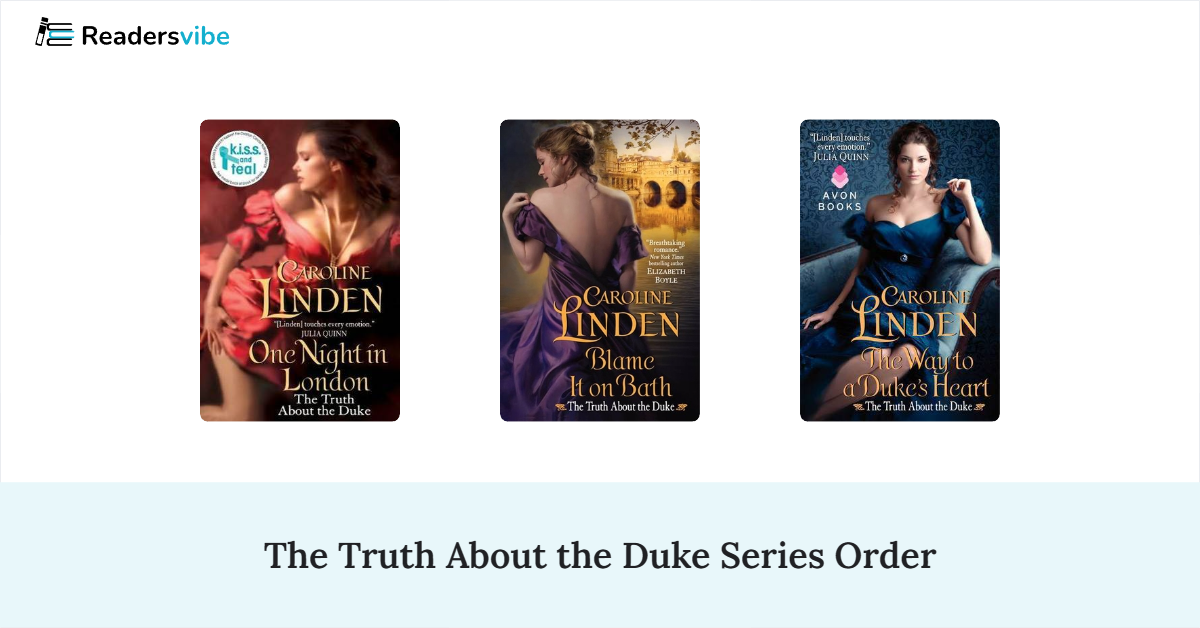 The Truth About the Duke Book Series In Order (3 Books)