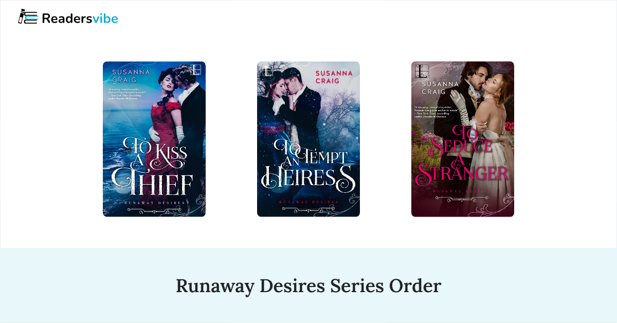 Runaway Desires Book Series In Order (3 Books)