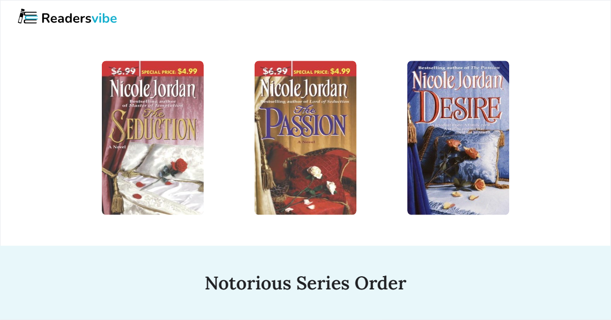 Notorious Book Series In Order (5 Books)