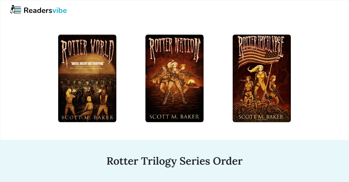 Rotter Trilogy Book Series In Order (3 Books)
