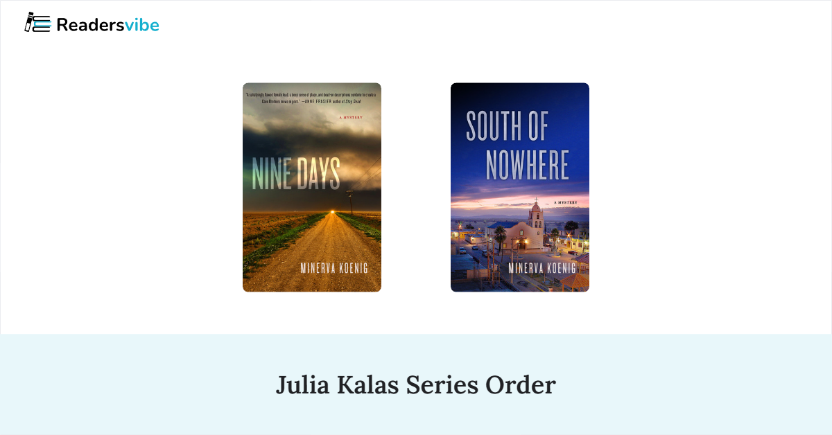 Julia Kalas Book Series In Order (2 Books)