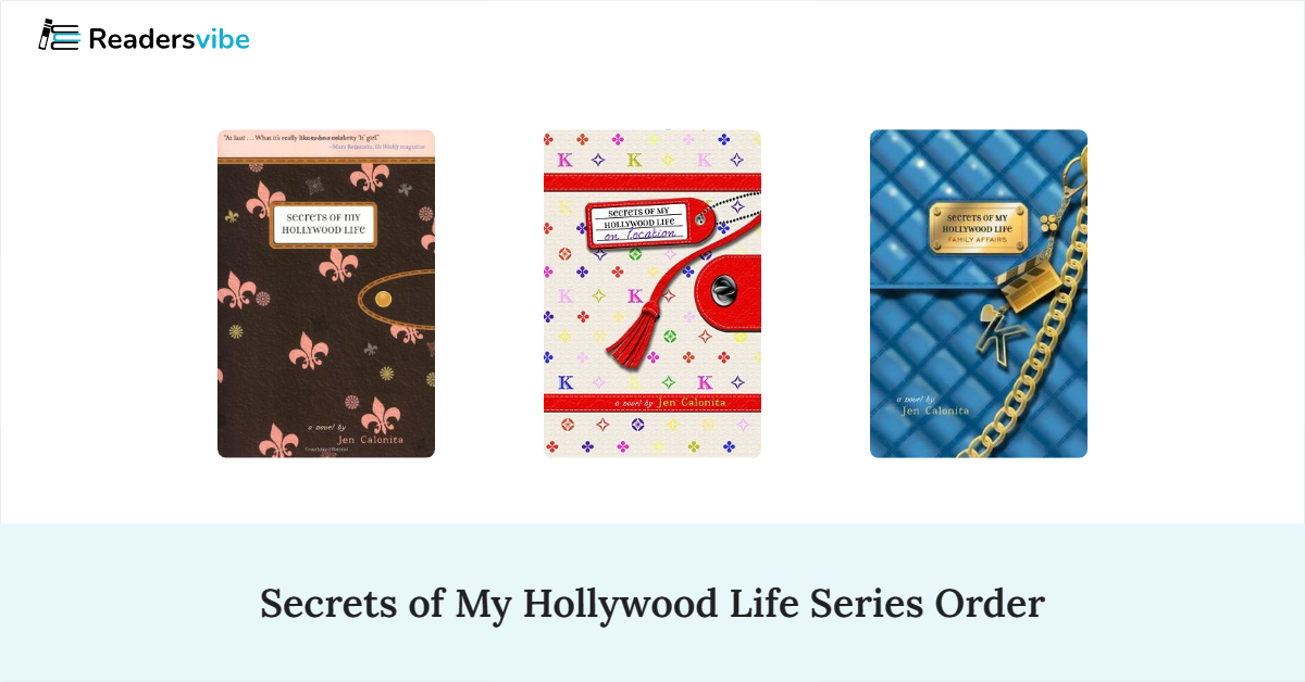 Secrets of My Hollywood Life Book Series In Order (6 Books)