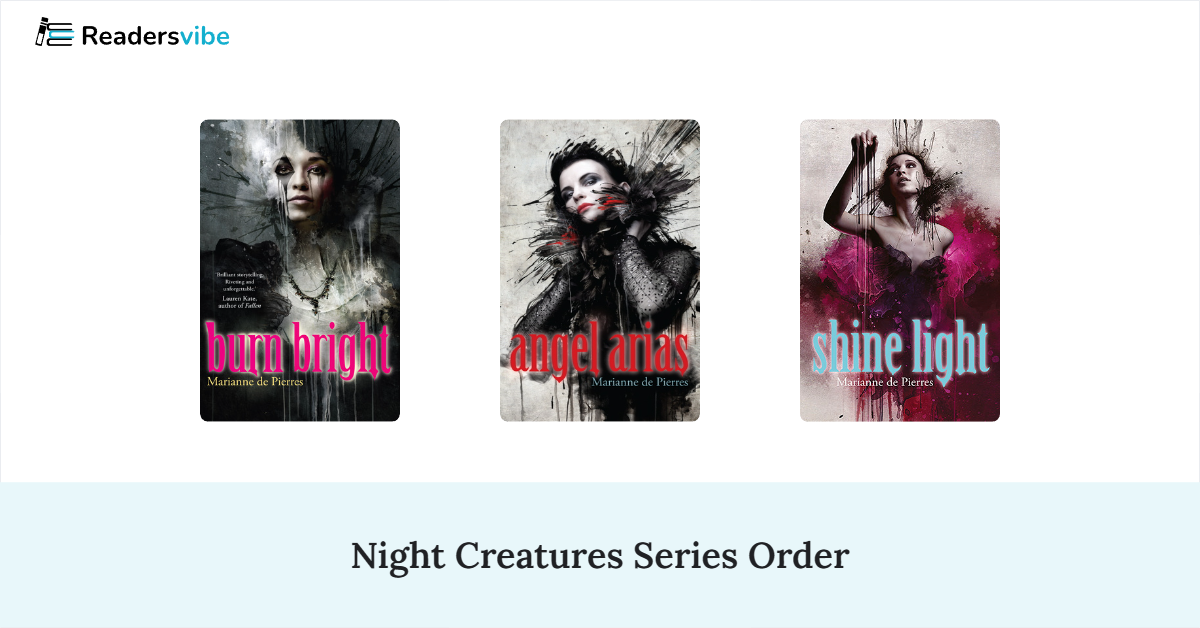 Night Creatures Book Series In Order (3 Books)