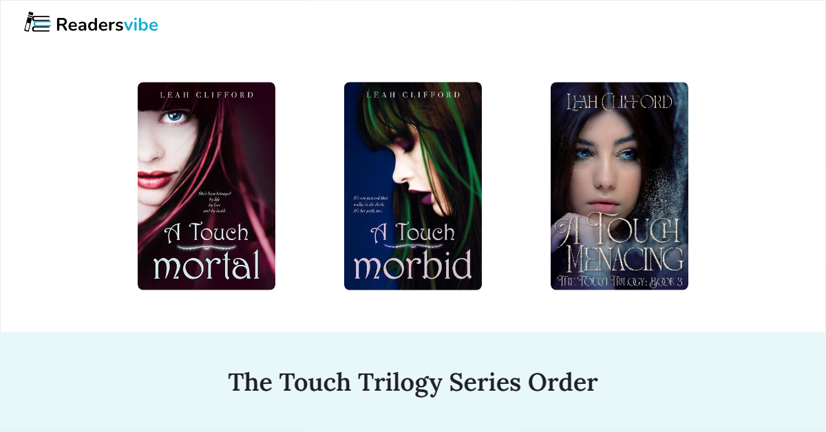 The Touch Trilogy Book Series In Order (3 Books)