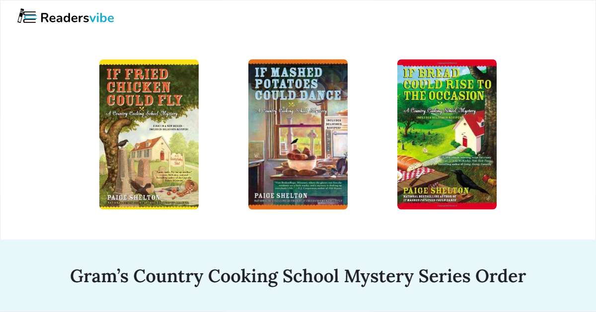 Gram’s Country Cooking School Mystery Book Series In Order (5 Books)