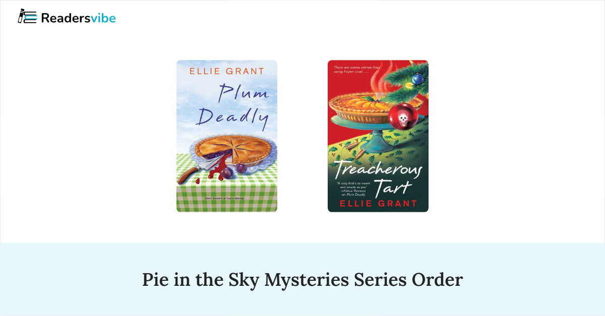 Pie in the Sky Mysteries Book Series In Order (2 Books)