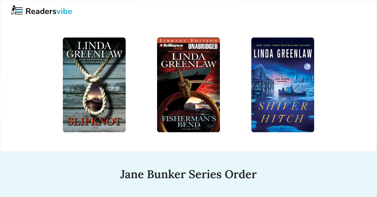 Jane Bunker Book Series In Order (4 Books)