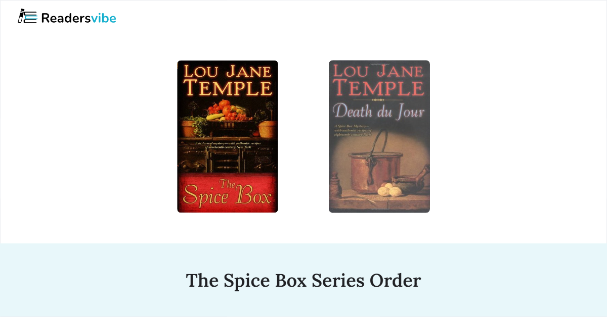 The Spice Box Book Series In Order (2 Books)