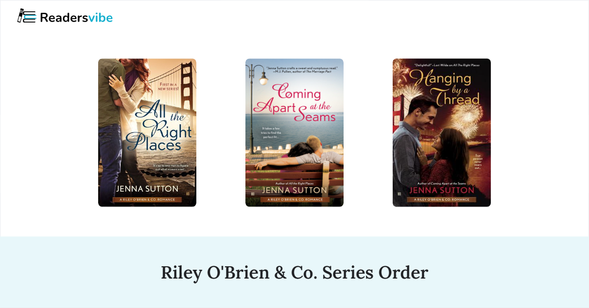 Riley O'Brien & Co. Book Series In Order (3 Books)