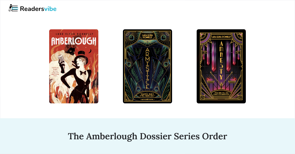 The Amberlough Dossier Book Series In Order (3 Books)