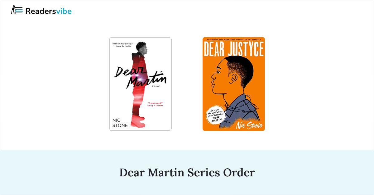 Dear Martin Book Series In Order (3 Books)