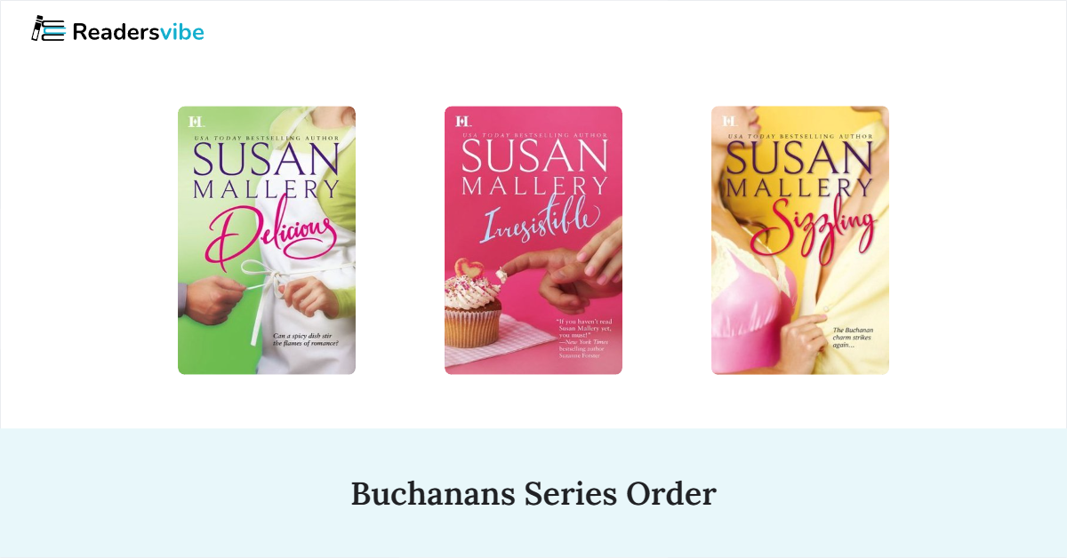 Buchanans Book Series In Order (4 Books)