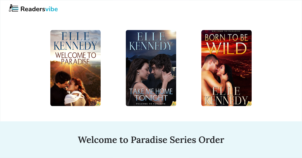 Welcome to Paradise Book Series In Order (7 Books)
