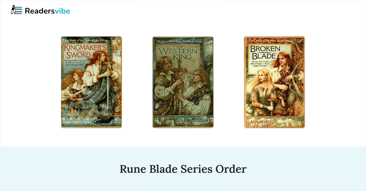 Rune Blade Book Series In Order (3 Books)