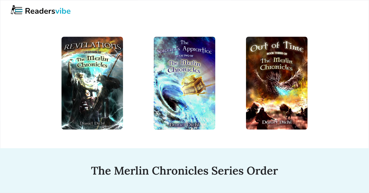 The Merlin Chronicles Book Series In Order (3 Books)
