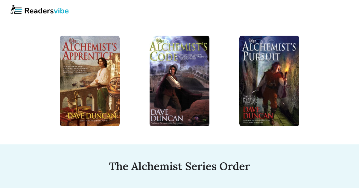 The Alchemist Book Series In Order (3 Books)