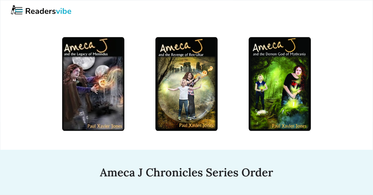 Ameca J Chronicles Book Series In Order (5 Books)