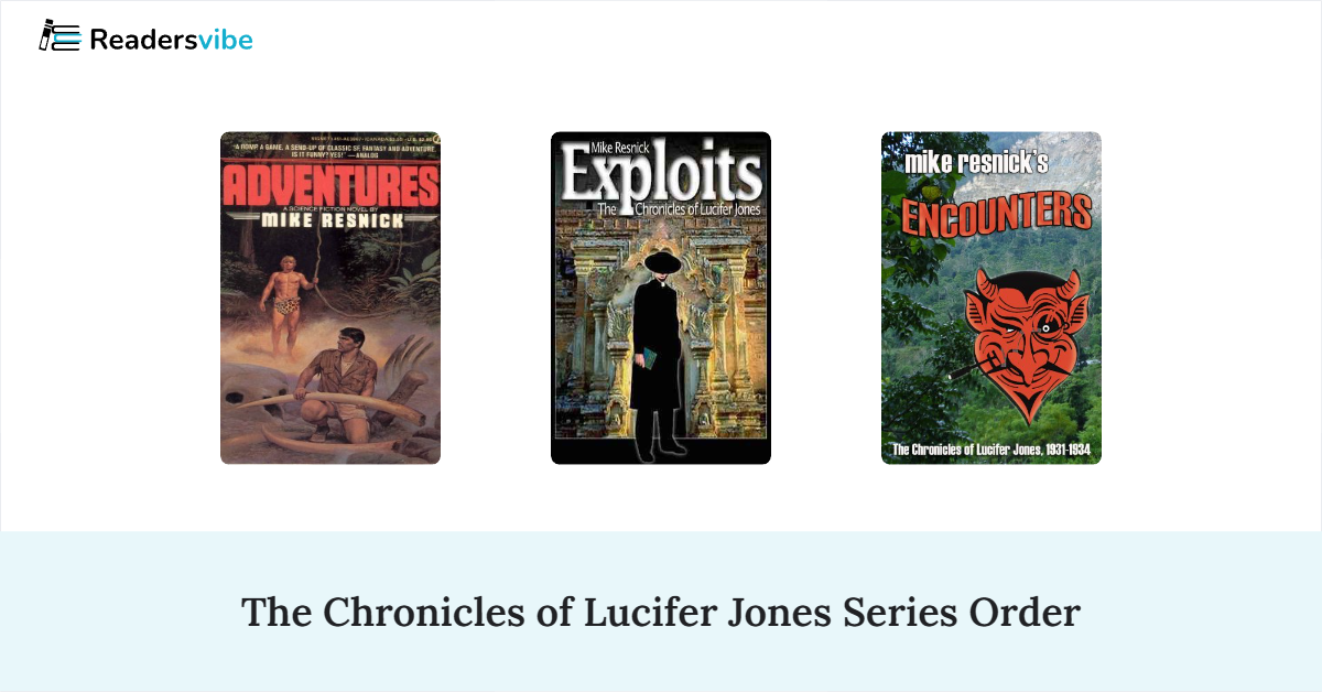 The Chronicles of Lucifer Jones Book Series In Order (5 Books)