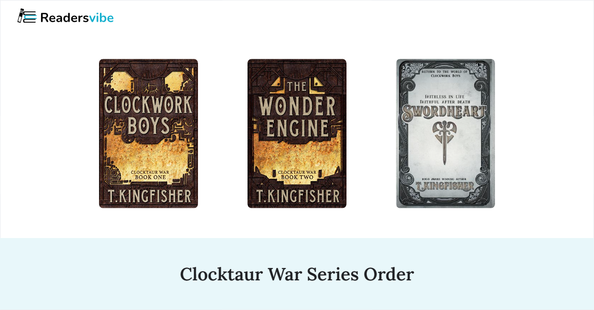 Clocktaur War Book Series In Order (3 Books)