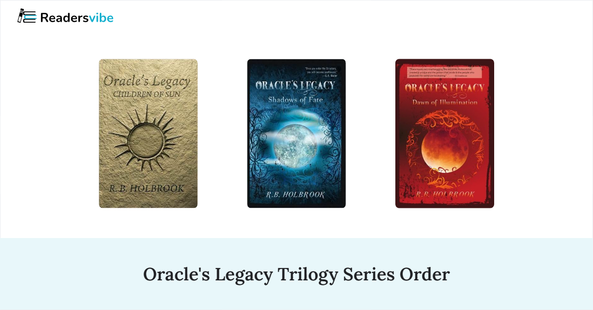 Oracle's Legacy Trilogy Book Series In Order (3 Books)