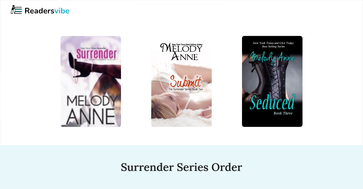Surrender Book Series In Order (4 Books)