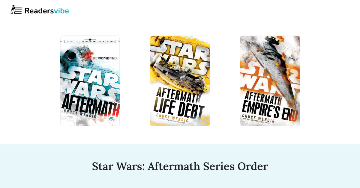 Star Wars: Aftermath Book Series In Order (3 Books)