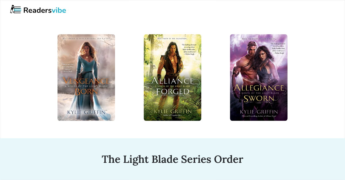 The Light Blade Book Series In Order (3 Books)