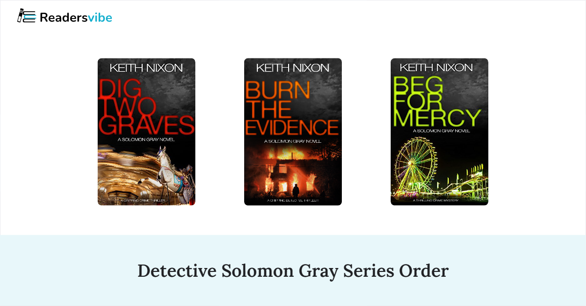 Detective Solomon Gray Book Series In Order (7 Books)
