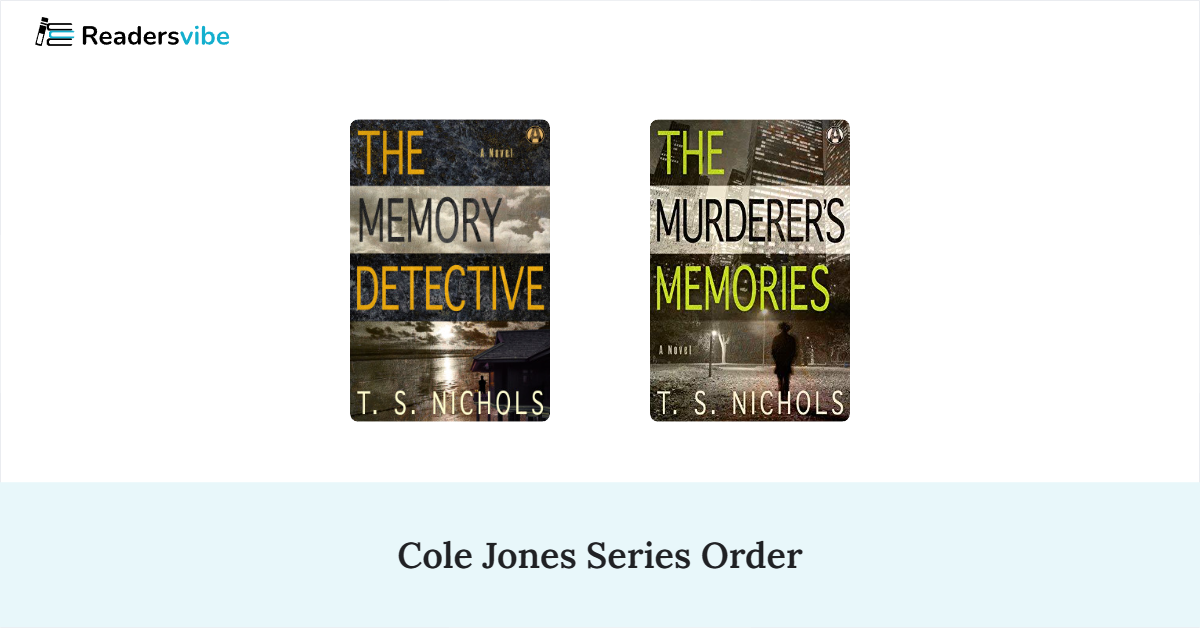 Cole Jones Book Series In Order (2 Books)