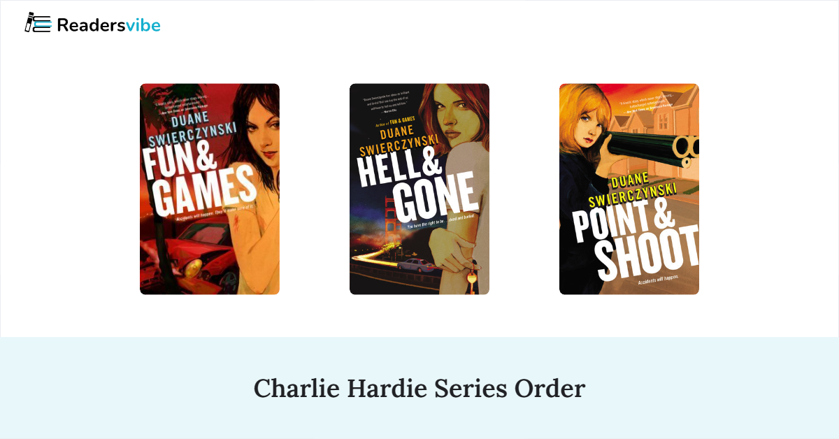 Charlie Hardie Book Series In Order (3 Books)