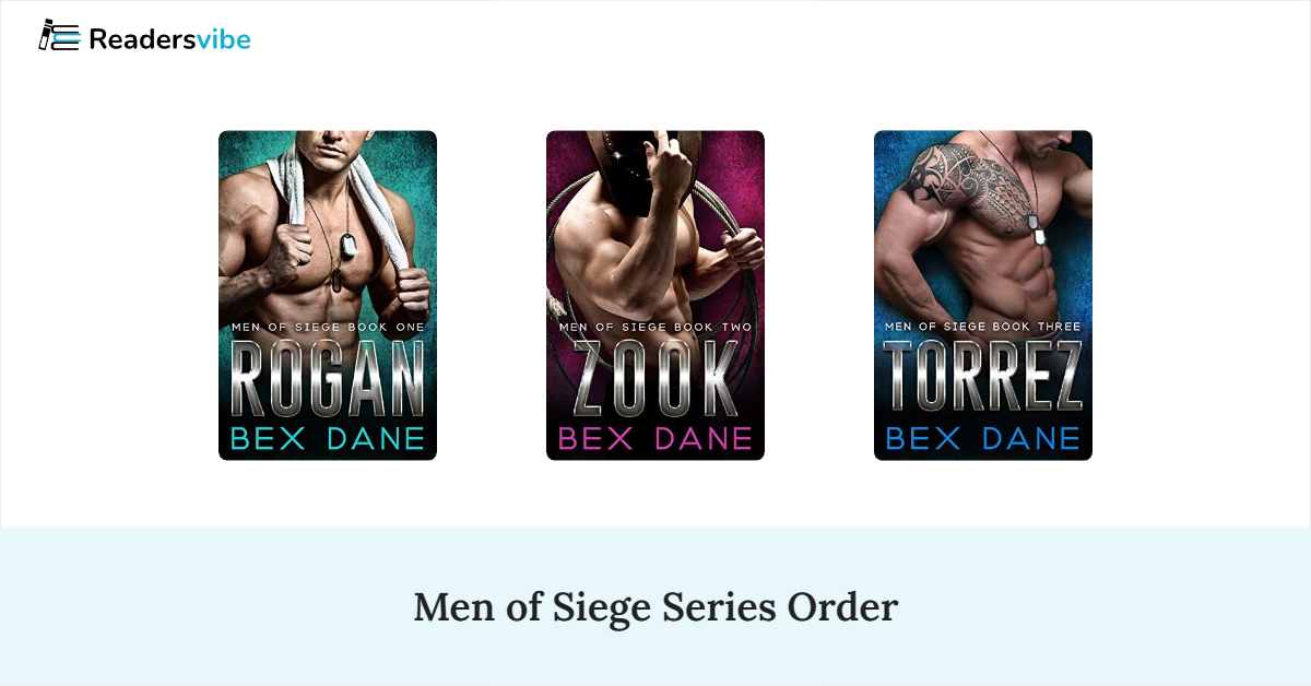 Men of Siege Book Series In Order (4 Books)