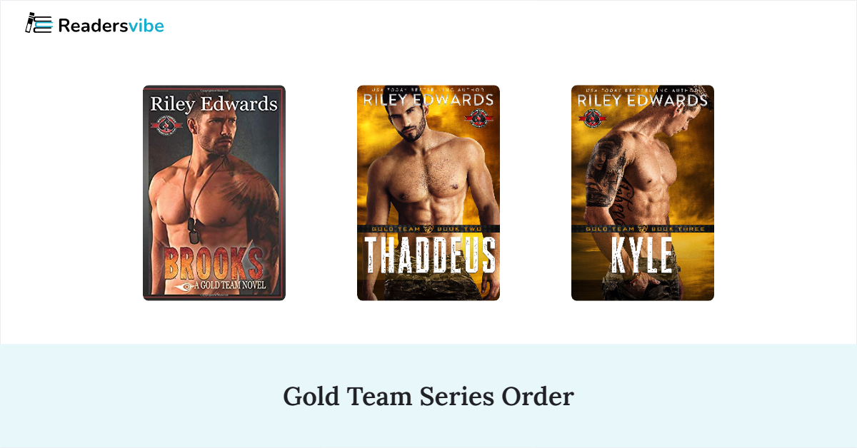 Gold Team Book Series In Order (5 Books)