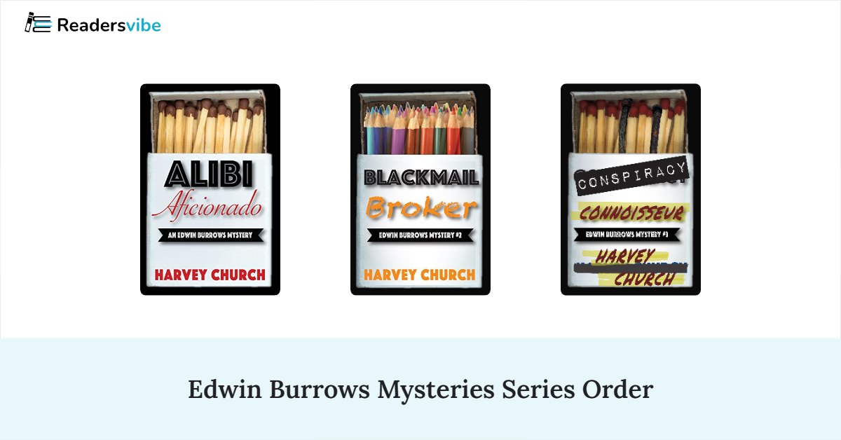 Edwin Burrows Mysteries Book Series In Order (5 Books)