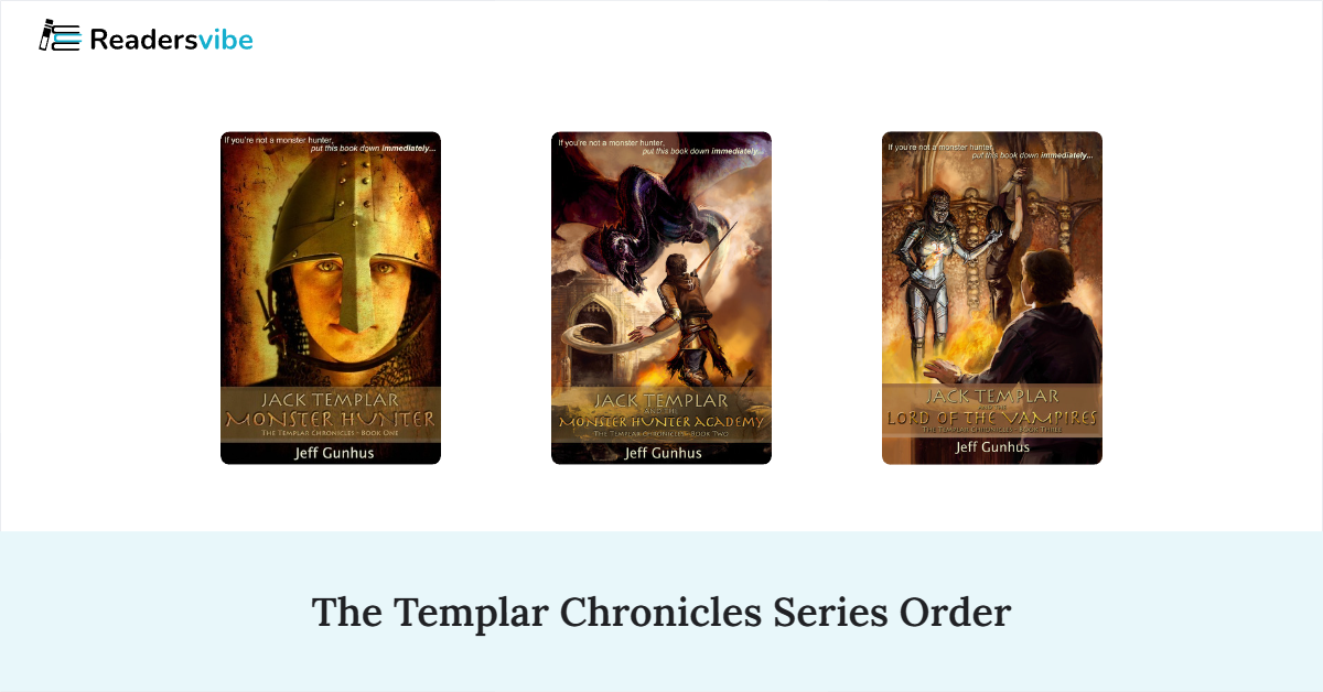 The Templar Chronicles Book Series In Order (6 Books)