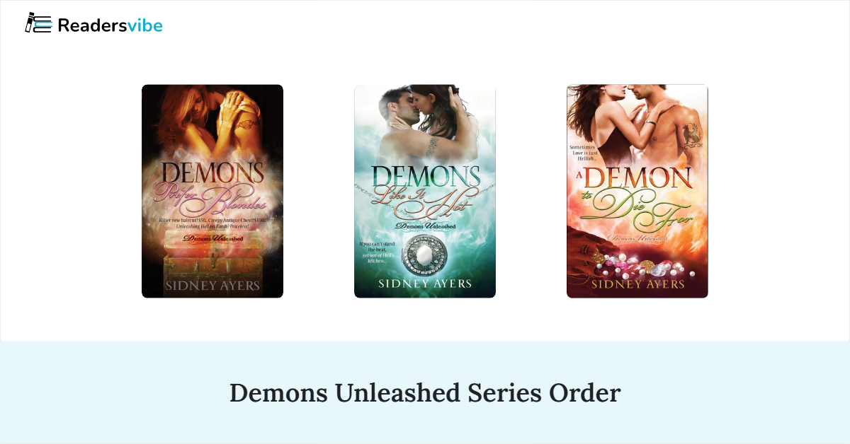 Demons Unleashed Book Series In Order (3 Books)