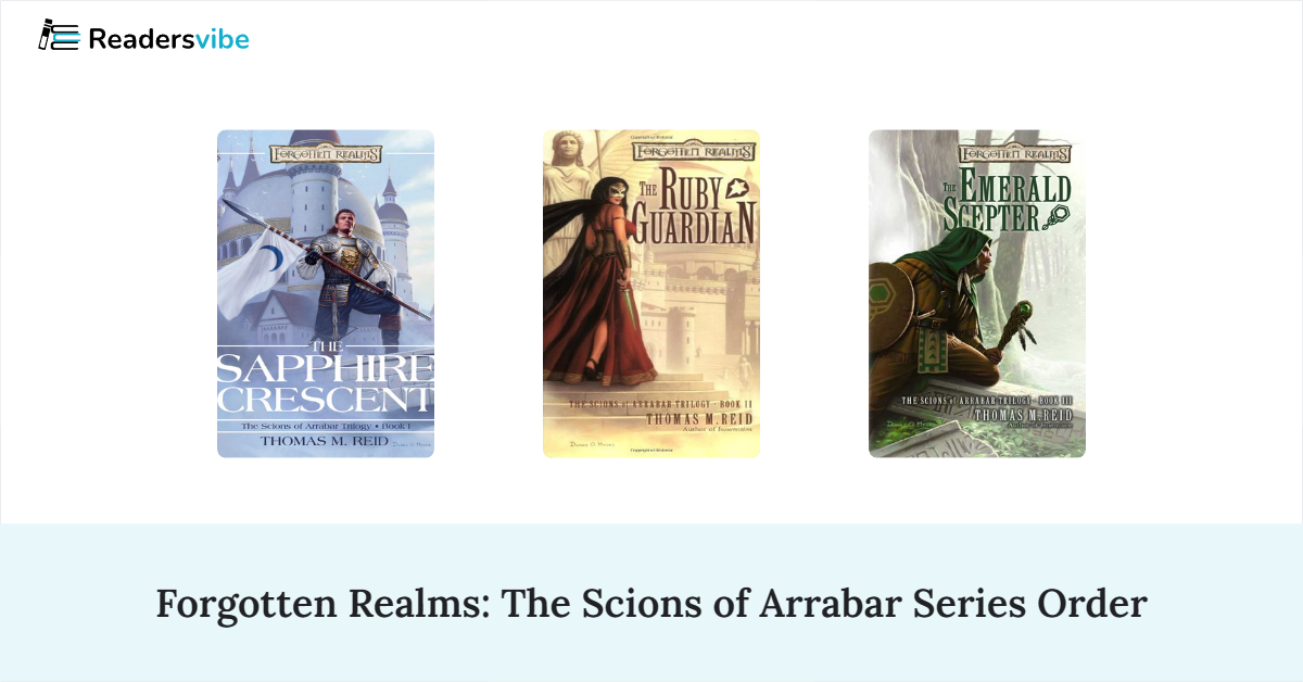 Forgotten Realms: The Scions of Arrabar Book Series In Order (3 Books)