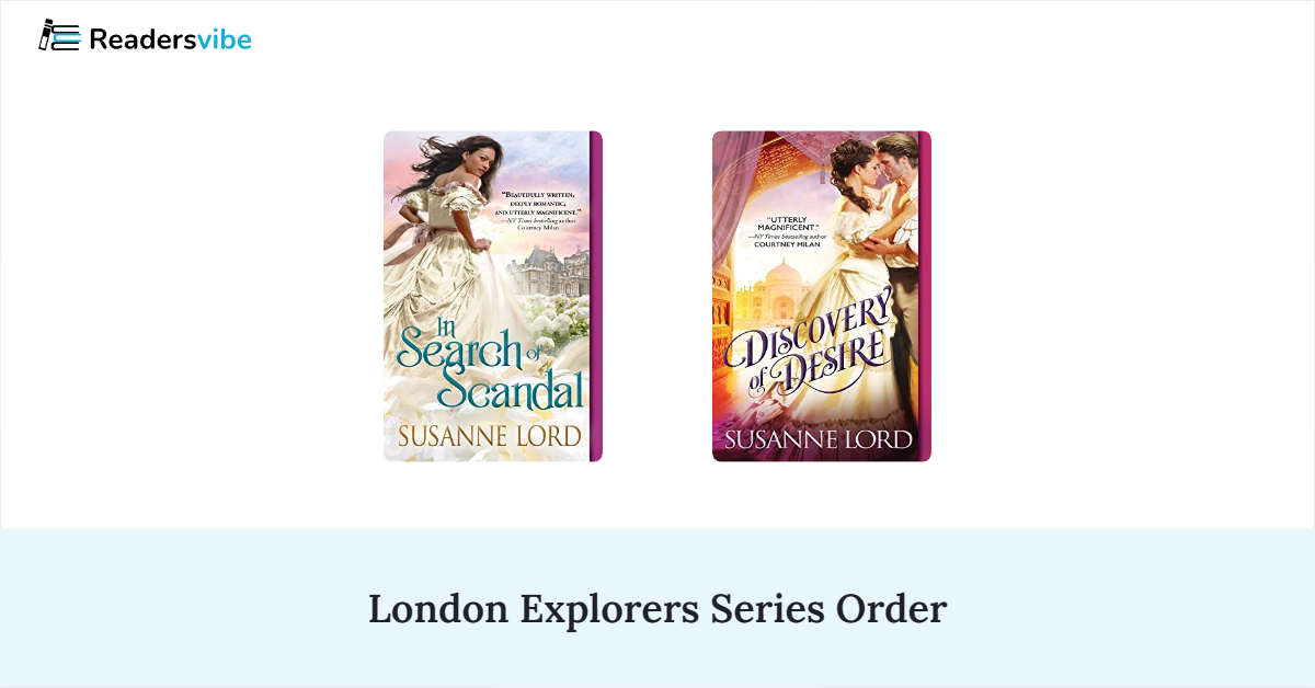 London Explorers Book Series In Order (2 Books)
