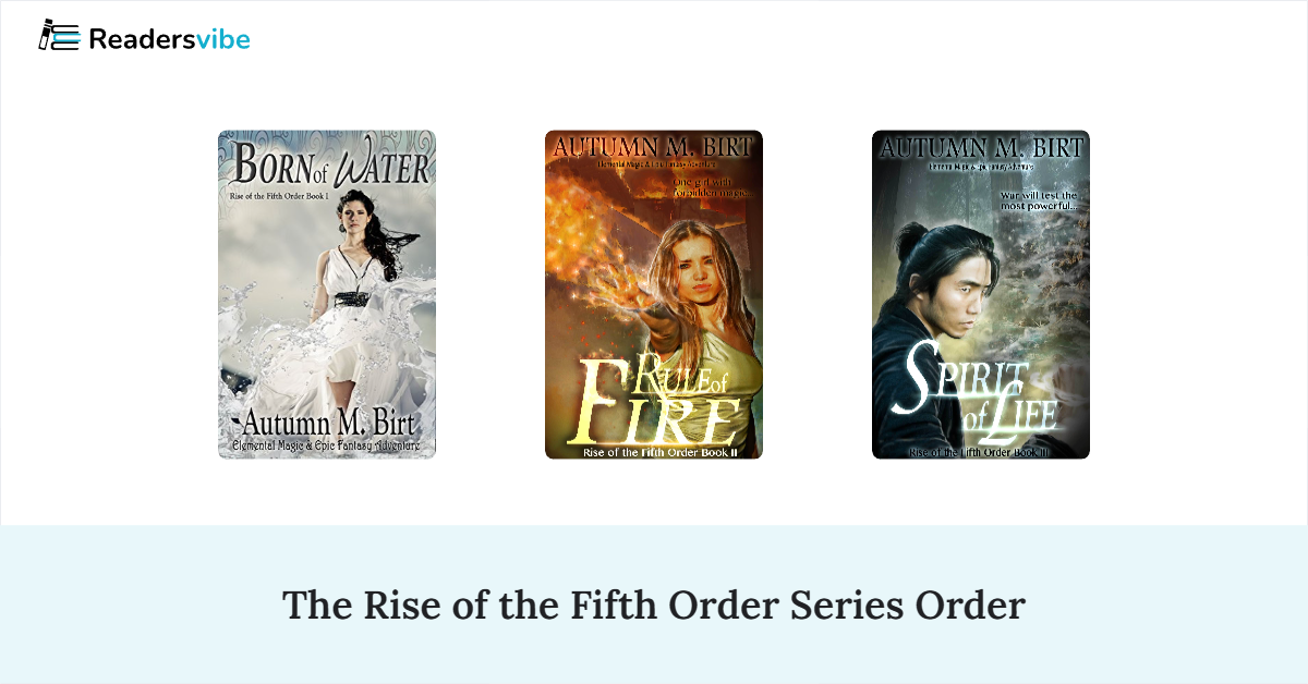 The Rise of the Fifth Order Book Series In Order (3 Books)