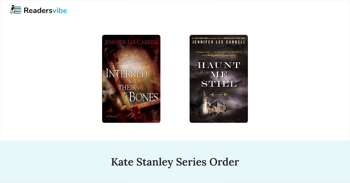 Kate Stanley Book Series In Order (2 Books)