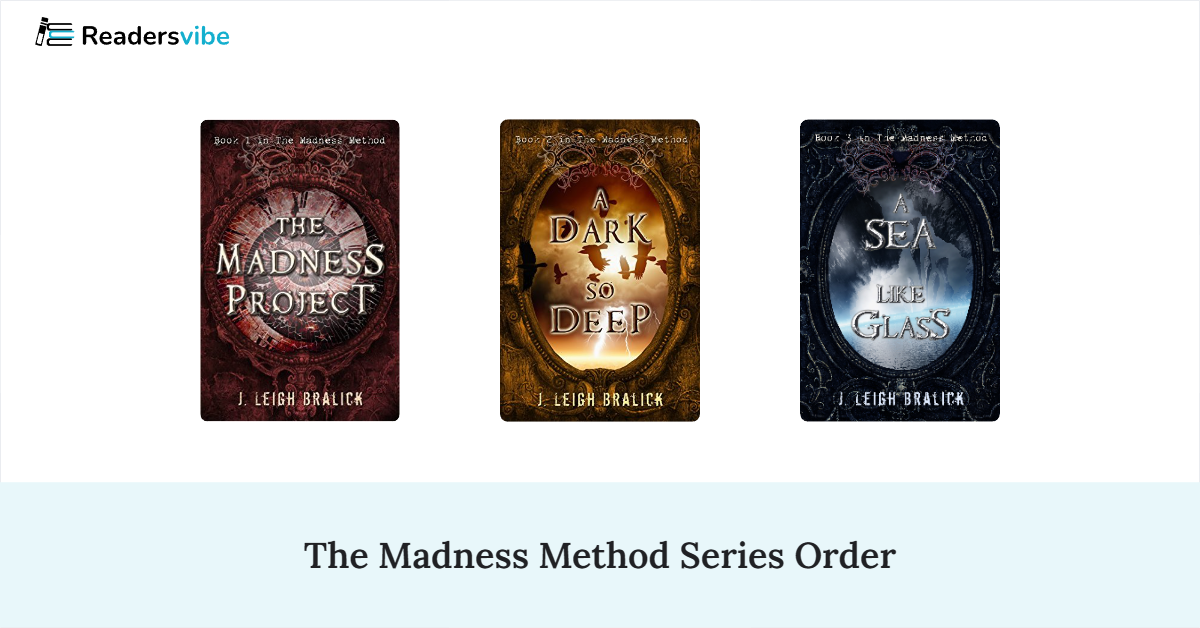 The Madness Method Book Series In Order (4 Books)