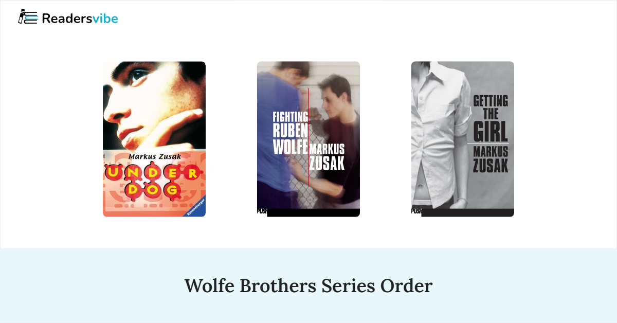 Wolfe Brothers Book Series In Order (6 Books)