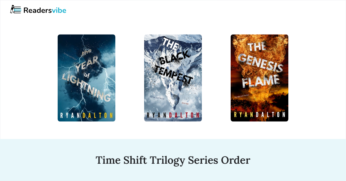 Time Shift Trilogy Book Series In Order (3 Books)