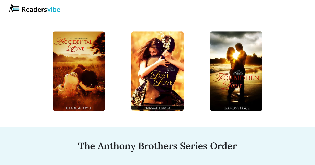 The Anthony Brothers Book Series In Order (3 Books)