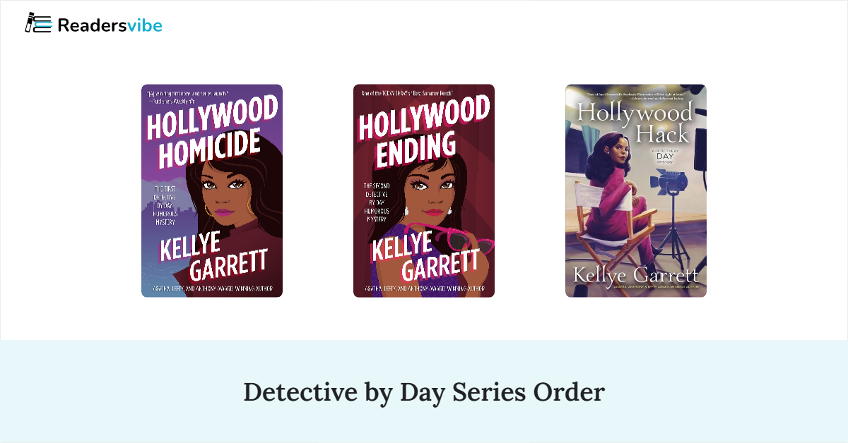 Detective by Day Book Series In Order (3 Books)