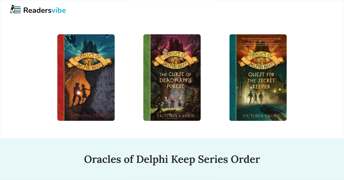 Oracles of Delphi Keep Book Series In Order (3 Books)